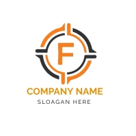 F company logo/ logo design Template | PosterMyWall