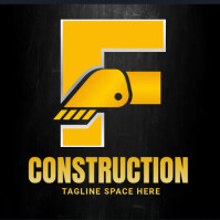 CONSTRUCTION LOGO Template | PosterMyWall