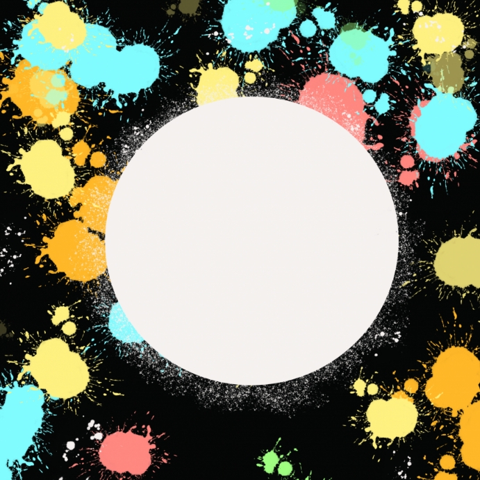 F. Splatter Frame Template | PosterMyWall