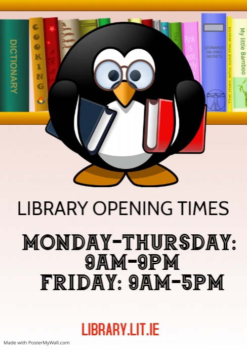 LibOpeningHrs2 | PosterMyWall