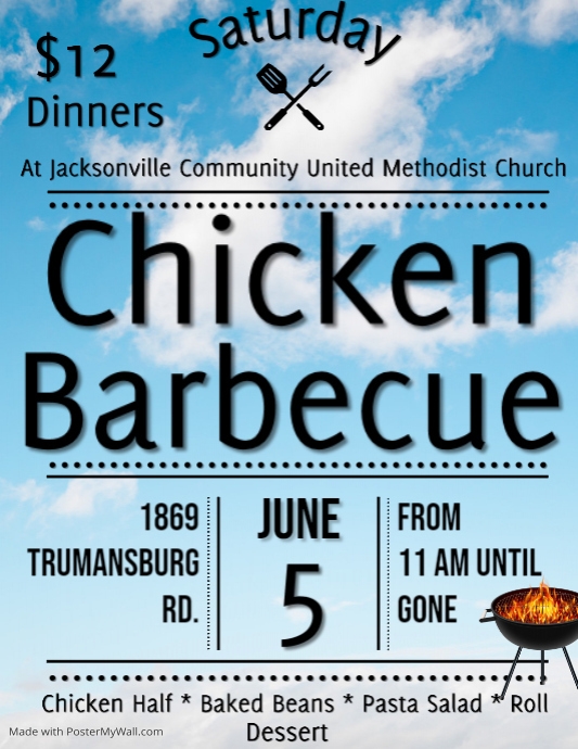 Jacksonville Chicken BBQ (2021) | PosterMyWall