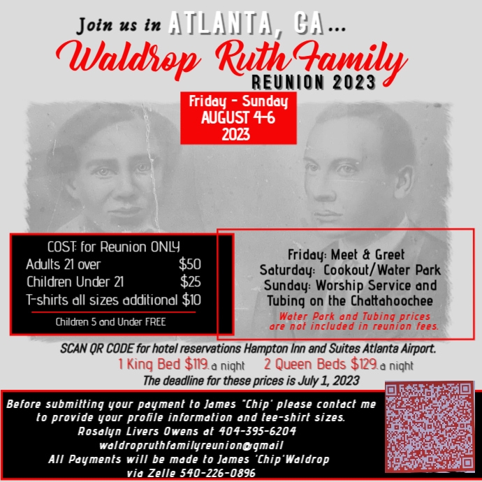 Copy of WR Family Reunion 2023 Front (4) | PosterMyWall