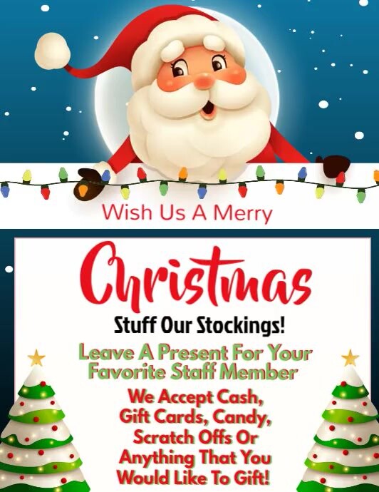 Stuff Our Stockings | PosterMyWall