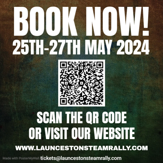 Copy of book your ticket to scan our qr code | PosterMyWall