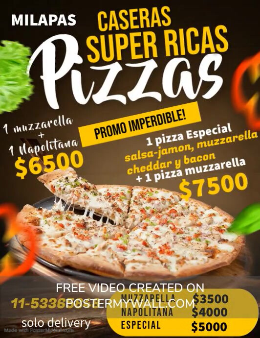 Cheese Pizza Ads | PosterMyWall