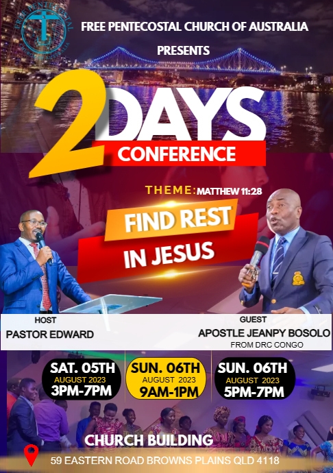 Church event | PosterMyWall