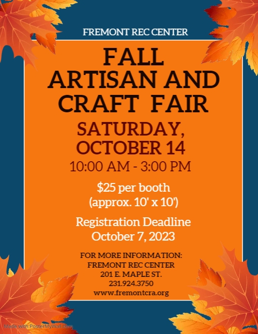 FALL CRAFT FAIR | PosterMyWall