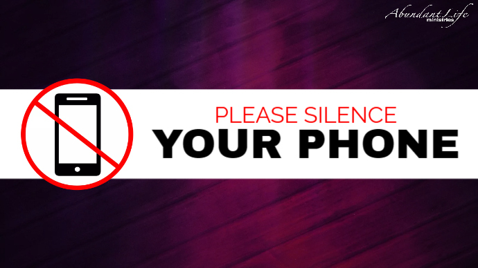 Silence Phone | PosterMyWall