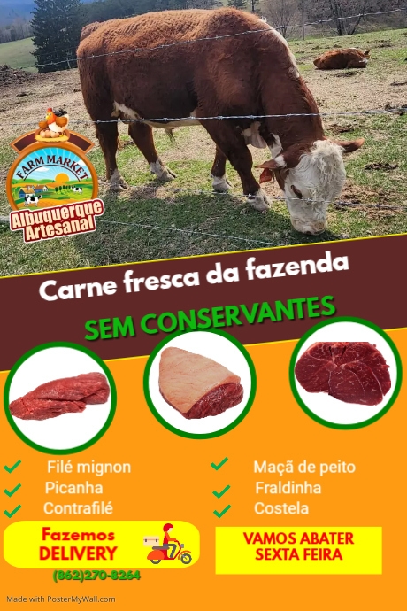 FRESH MEAT POSTER | PosterMyWall