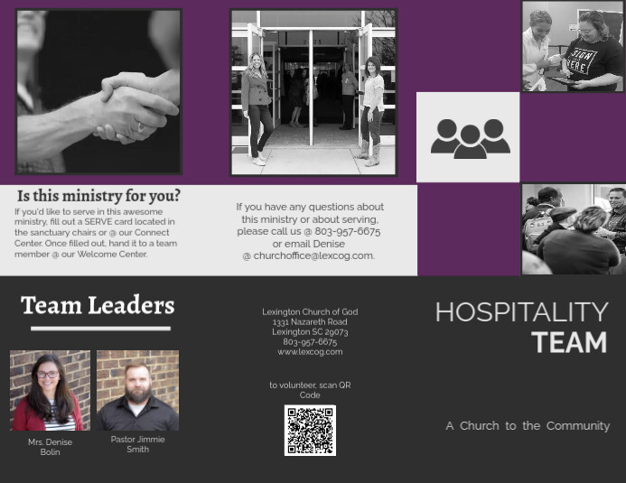 Hospitality Brochure Front | PosterMyWall