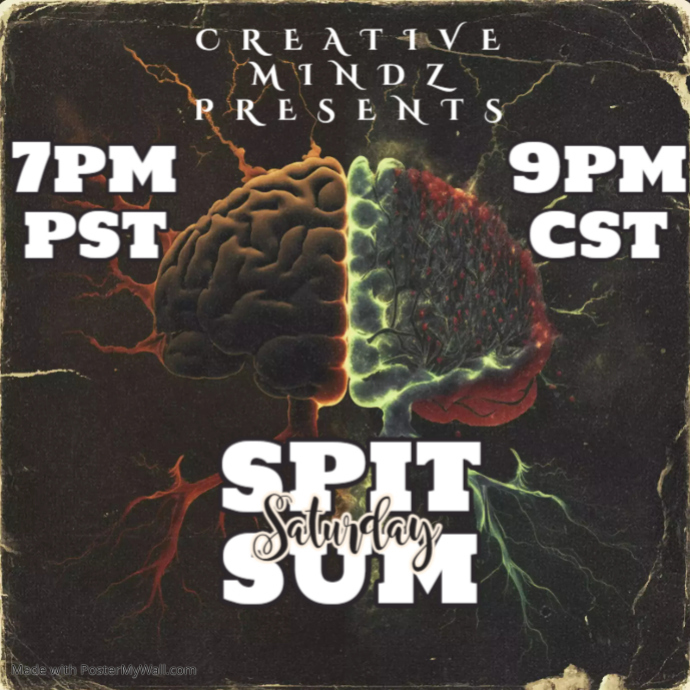 BRAIN heart Album Cover art trap mixtape rap | PosterMyWall