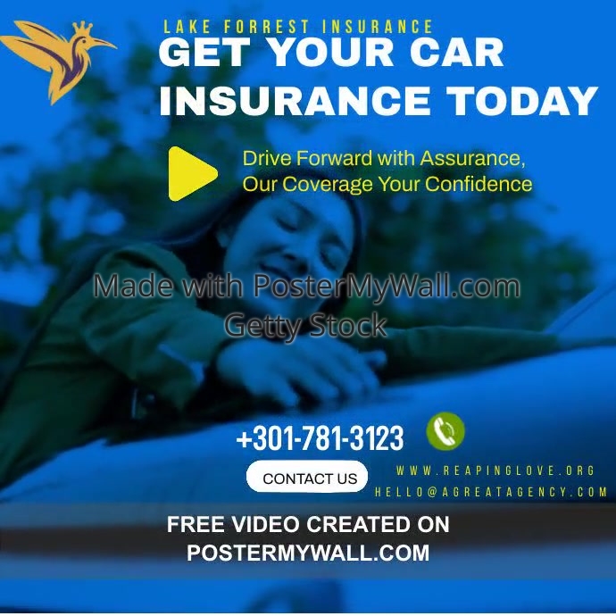 auto insurance Ad | PosterMyWall
