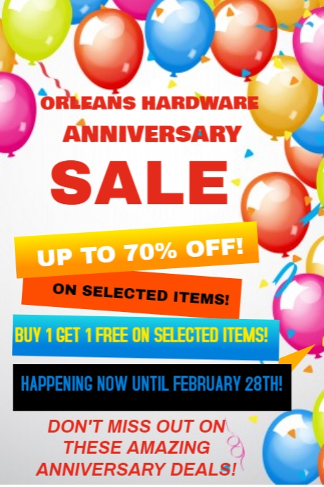 Copy of Business ReOpening Sale Flyer | PosterMyWall