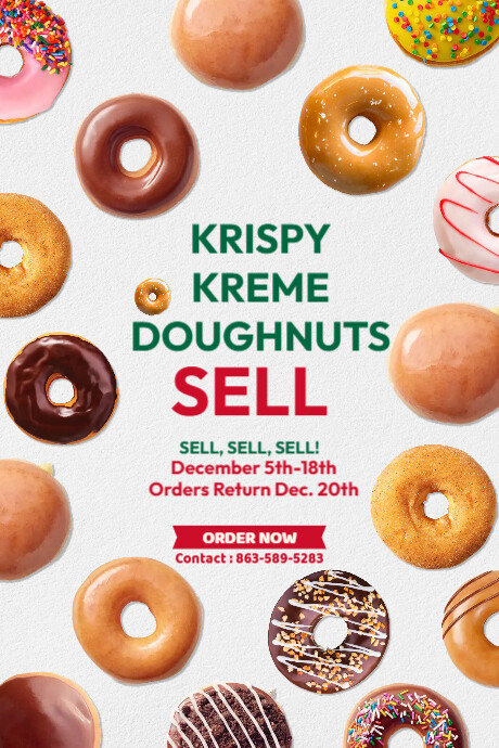 National Doughnut Day Poster Template | PosterMyWall