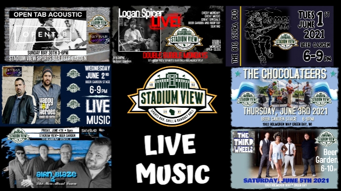 WEEKLY LINEUP | PosterMyWall