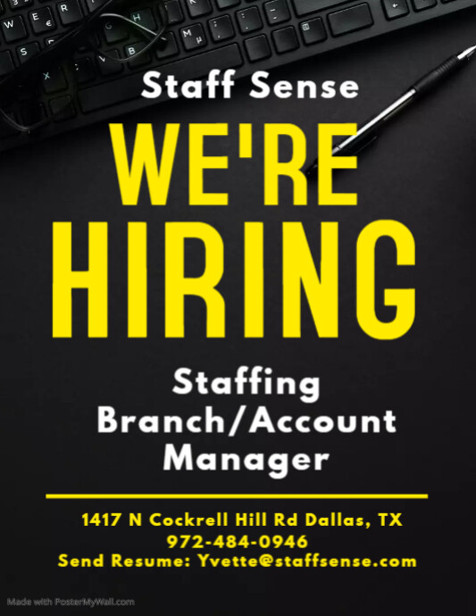 Copy of Architecture hiring flyer | PosterMyWall