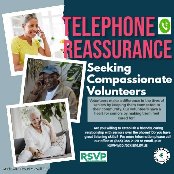 Copy of Telephone Reassurance | PosterMyWall