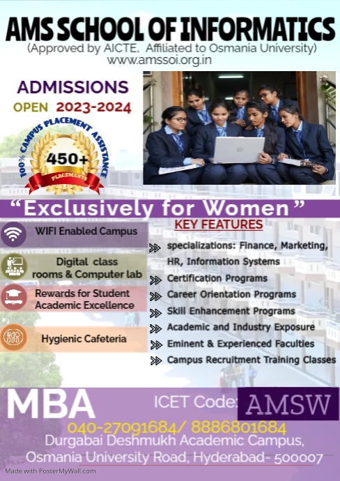ADMISSIONS OPEN | PosterMyWall