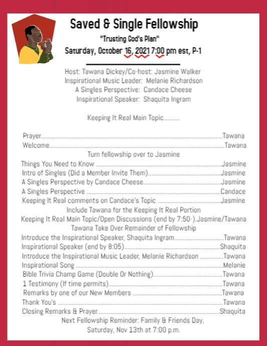 Copy of SSF Program 1 | PosterMyWall