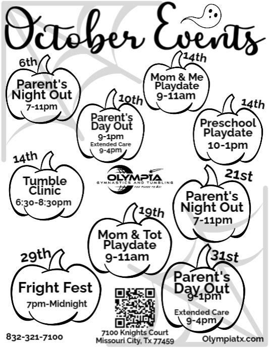 October Handout | PosterMyWall