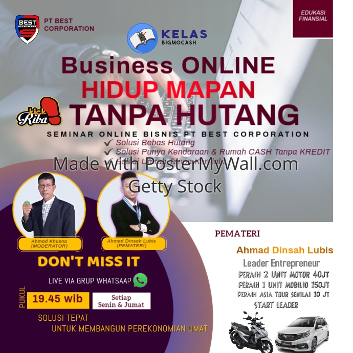 Copy of Salinan Salinan Salinan Online Course Flyer Template | PosterMyWall