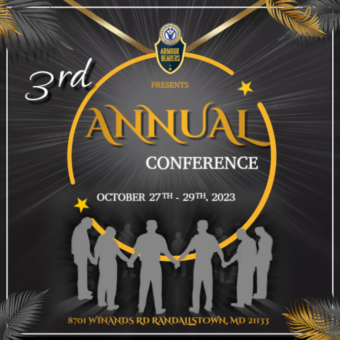3rd annual conference | PosterMyWall