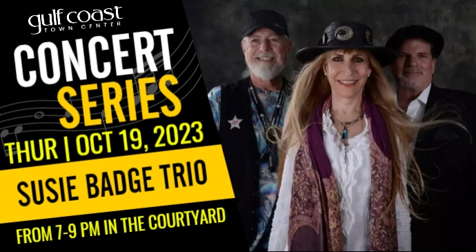 Susie Badge Trio 10-19-23 | PosterMyWall