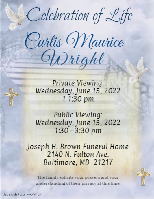 Curtis Wright | PosterMyWall