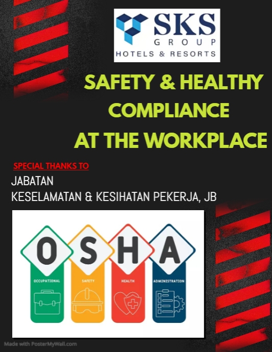 Workplace Safety Infographic Flyer Template | PosterMyWall