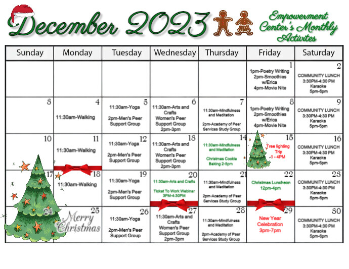 December Calendar | PosterMyWall