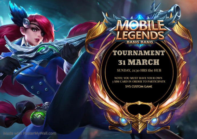 Mobile Legends Birthday Invitation Template | PosterMyWall
