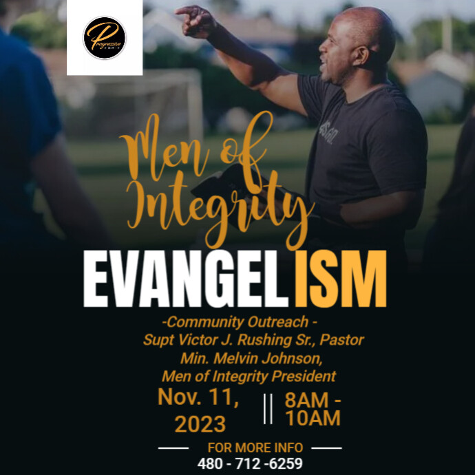 Men of Integrity Outreach | PosterMyWall