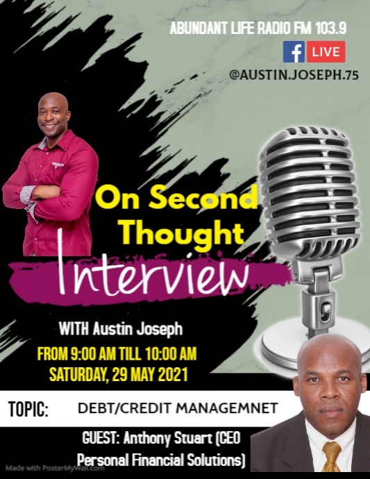 Copy of Copy of Radio Interview flyer | PosterMyWall