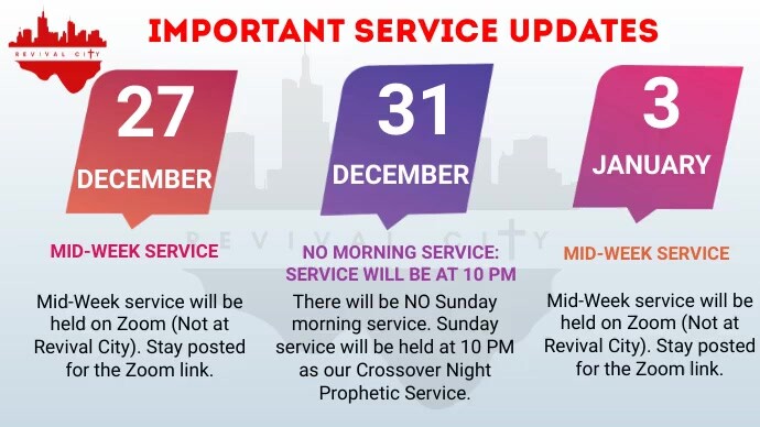 IMPORTANT SERVICE UPDATES | PosterMyWall