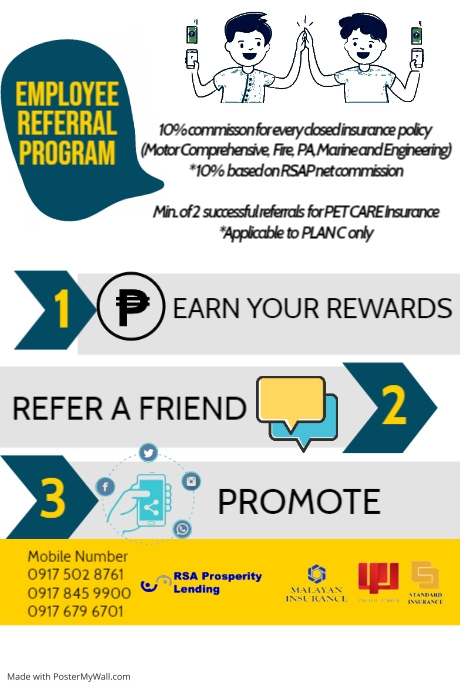 Copy of Student Referral Program Poster | PosterMyWall