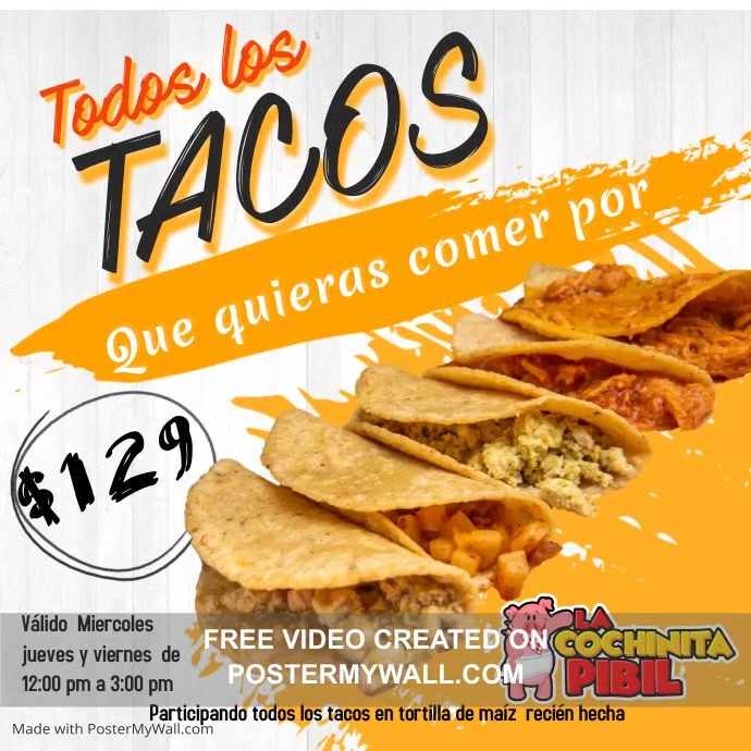 Copia de Copia de Food fast social media instagram post ba | PosterMyWall