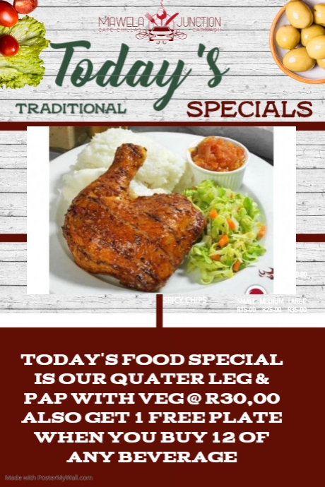 Copy of Lunch Special Poster Template | PosterMyWall