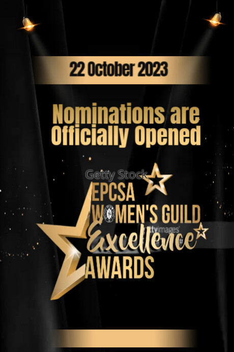 EPCSA Women's Guild Excellence Award - Save the Date | PosterMyWall