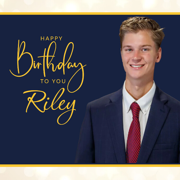 Happy Birthday Riley | PosterMyWall