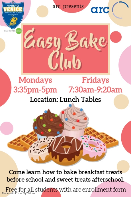 Copy of Baking Club Flyer | PosterMyWall