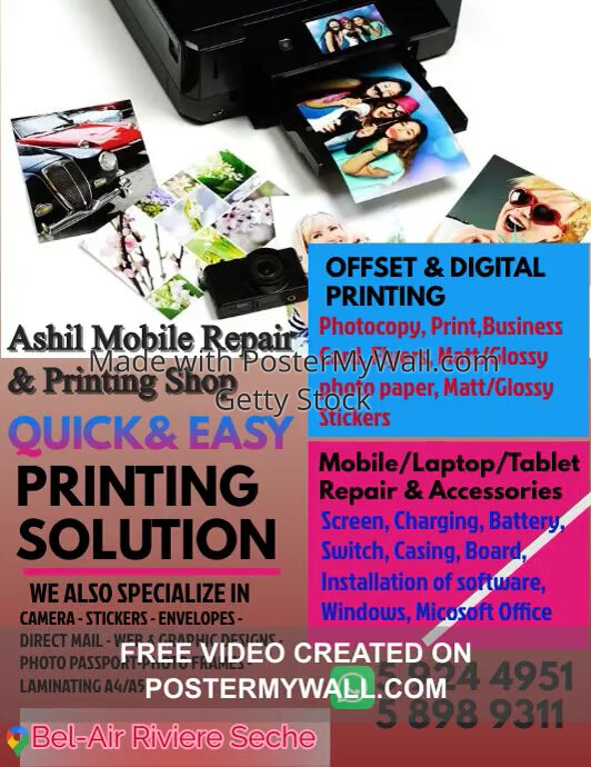 Print Shop Flyer Template | PosterMyWall