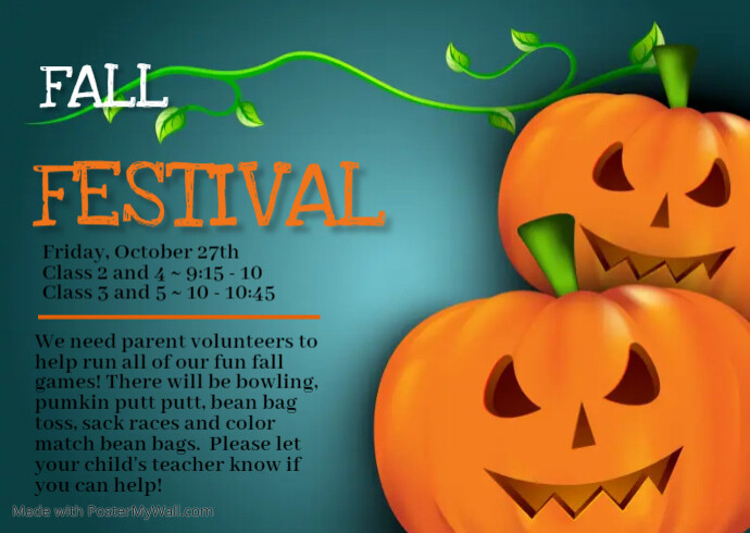 Fall Festival | PosterMyWall