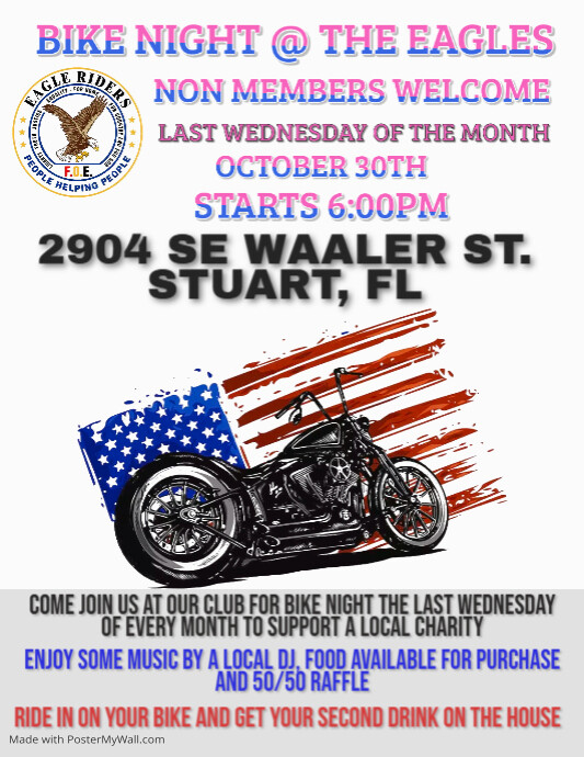 motorcycle run rally flyer template (2) | PosterMyWall