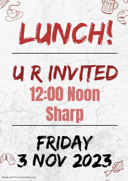 Lunch meal | PosterMyWall