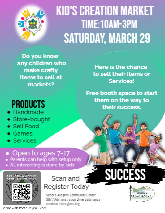 Kids Creation Market | PosterMyWall