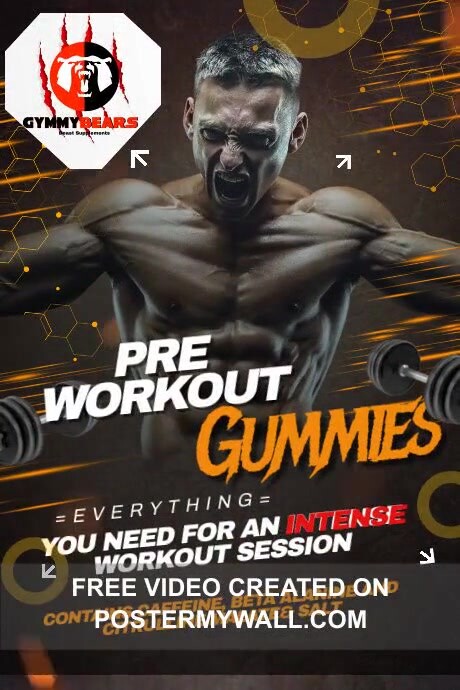 Gym Fitness Workout Tiktok Ad Template | PosterMyWall