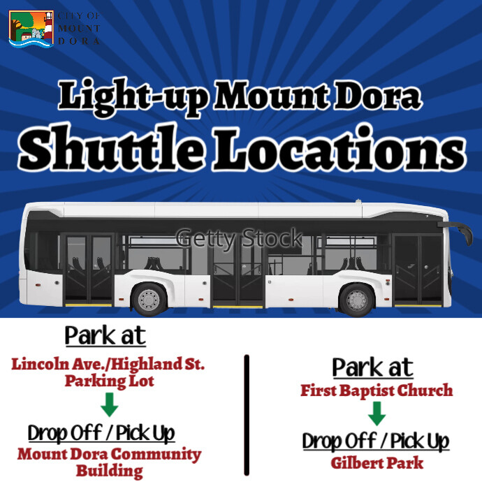 Light-Up Shuttle Locations | PosterMyWall
