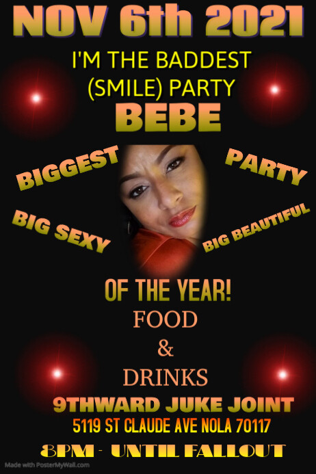 Copy of Copy of WAYNE BD FLYER | PosterMyWall