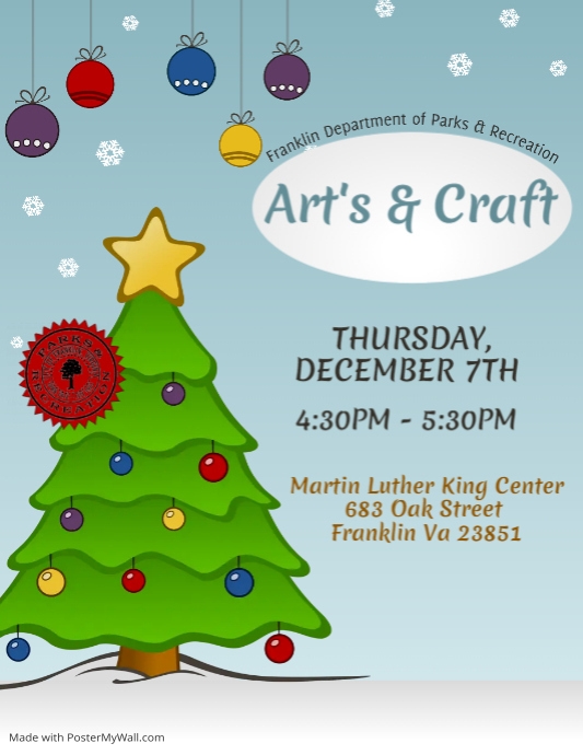 Christmas Craft Fair flyer template | PosterMyWall