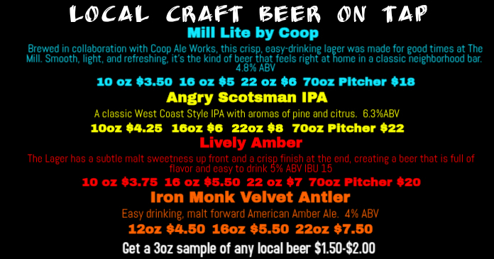 Copy of Tap List | PosterMyWall